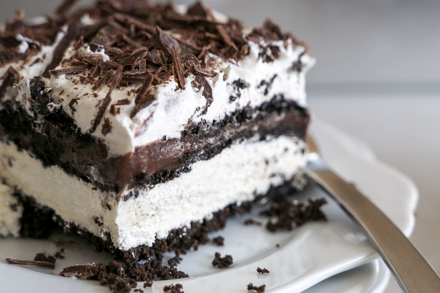 No Bake Chocolate Lasagna